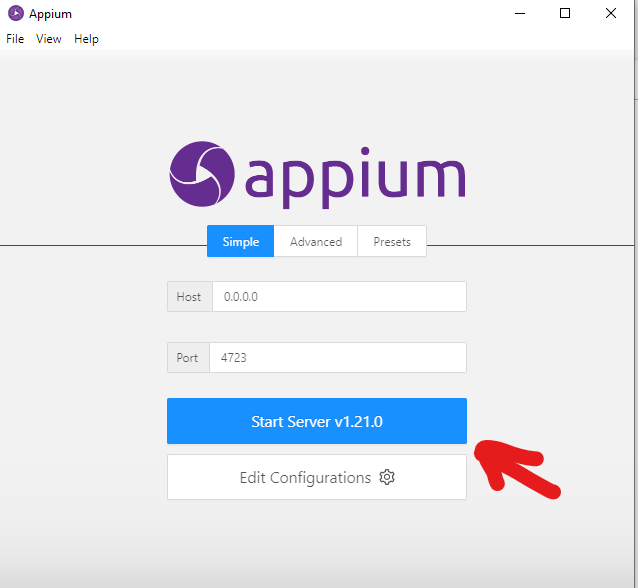Installing Appium - NoCodeBDD