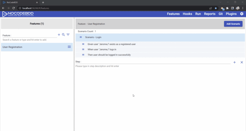 BDD Automation – Continue on Failure - NoCodeBDD